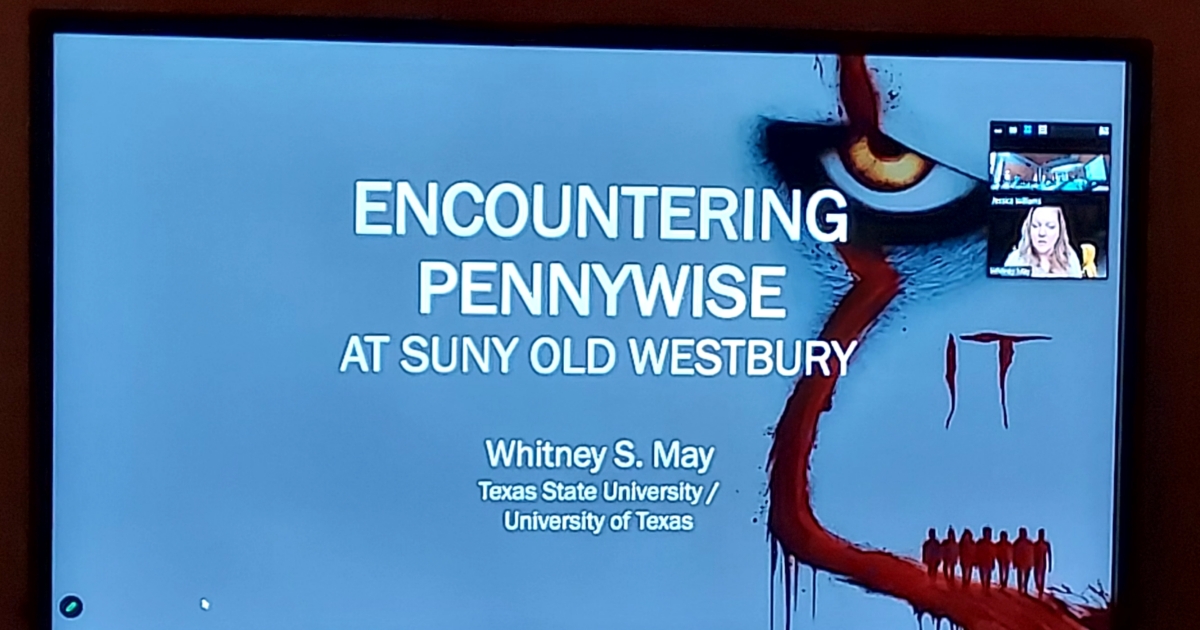 2023 Horror Conference on Pennywise Held at SUNY Old Westbury